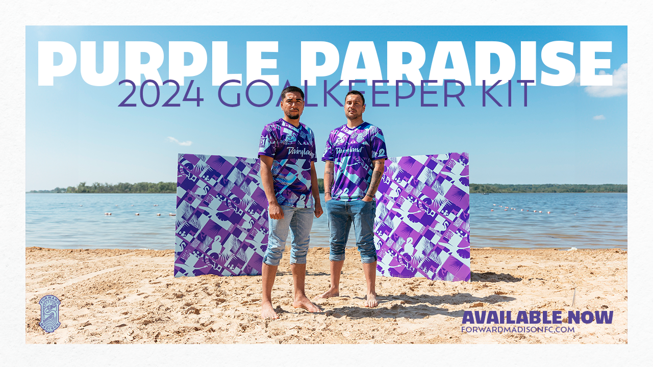 Forward Madison FC Releases 2024 Purple Paradise Goalkeeper Kit ...